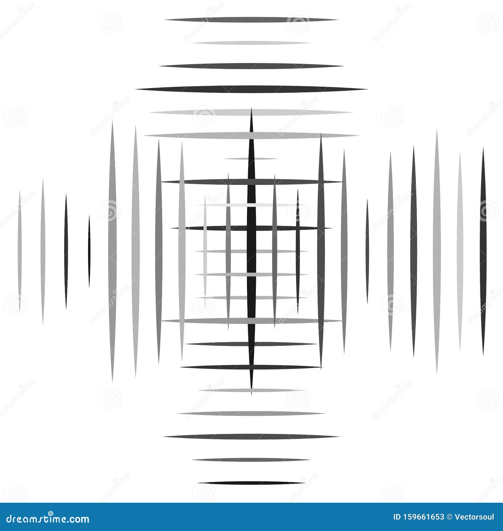 Grid, Mesh Element. Cellular, Reticular Grate, Lattice. Array Of Bisect ...