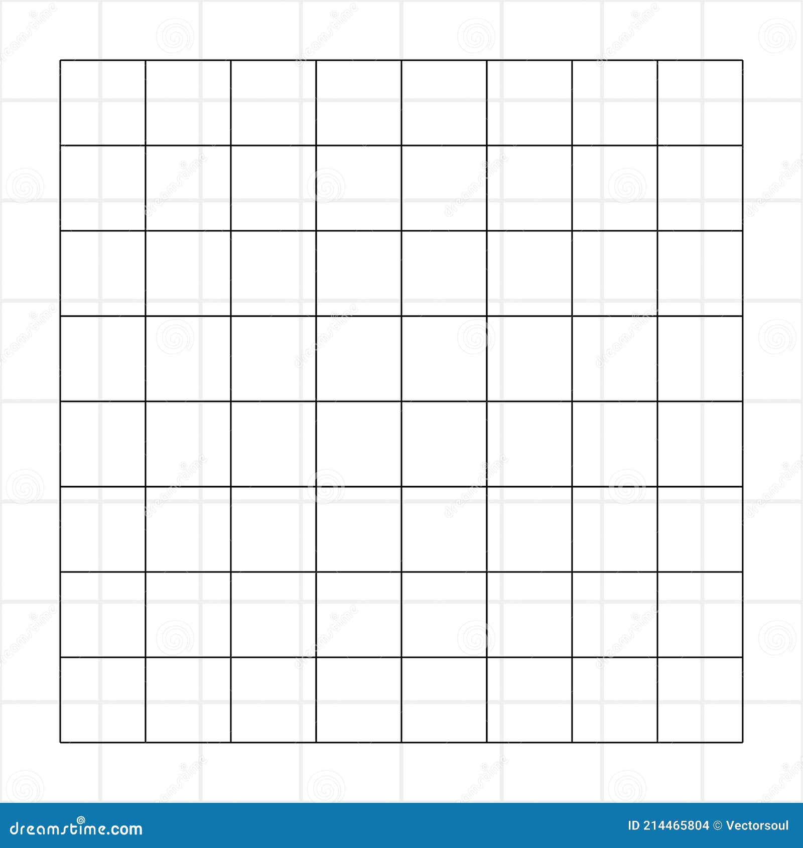 Graph Plotting Grid Paper. Millimeter Paper. Simple Blank Sheet In ...