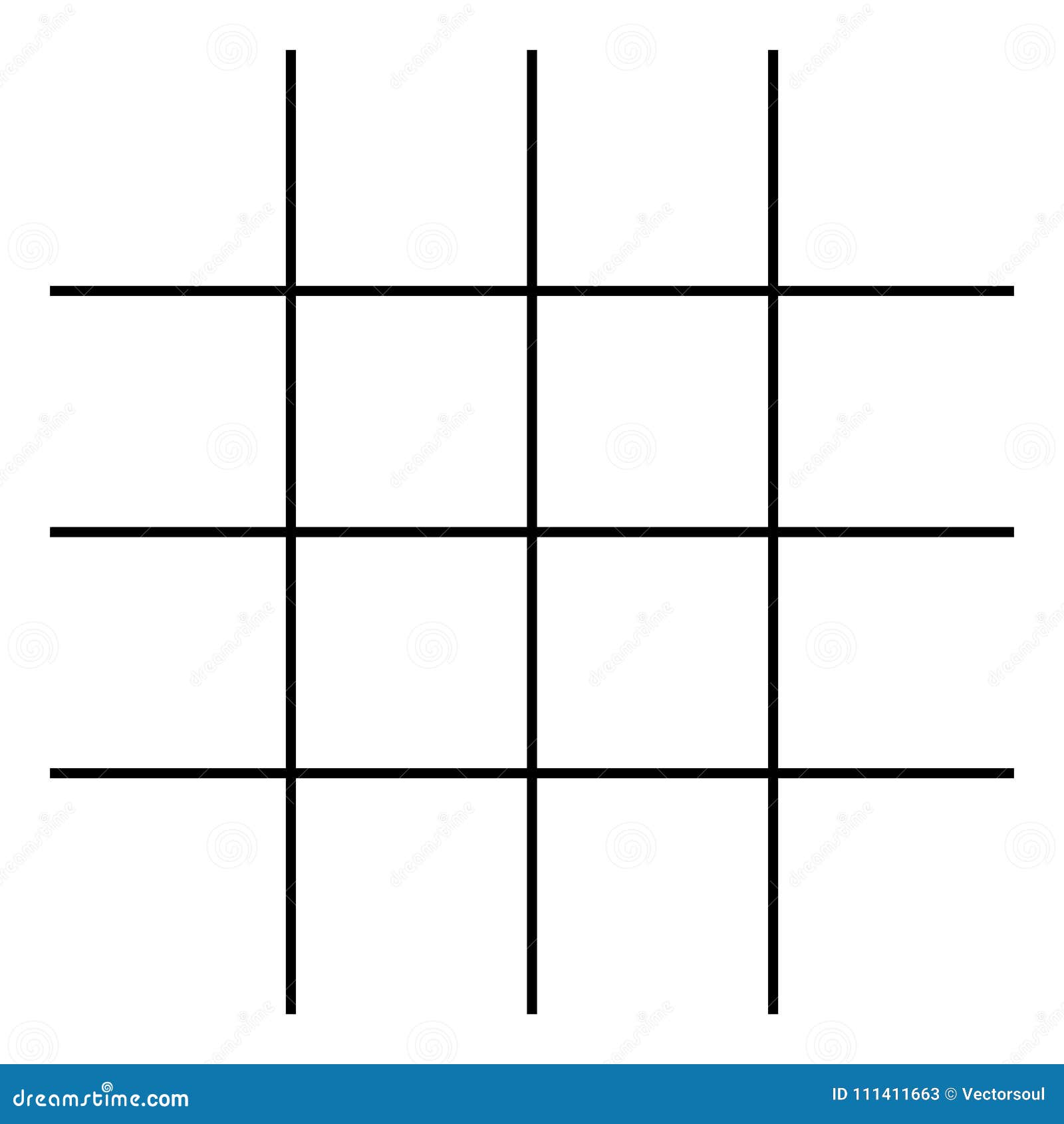 Grid, Mesh, Intersecting Lines Isolated on White Stock Vector ...