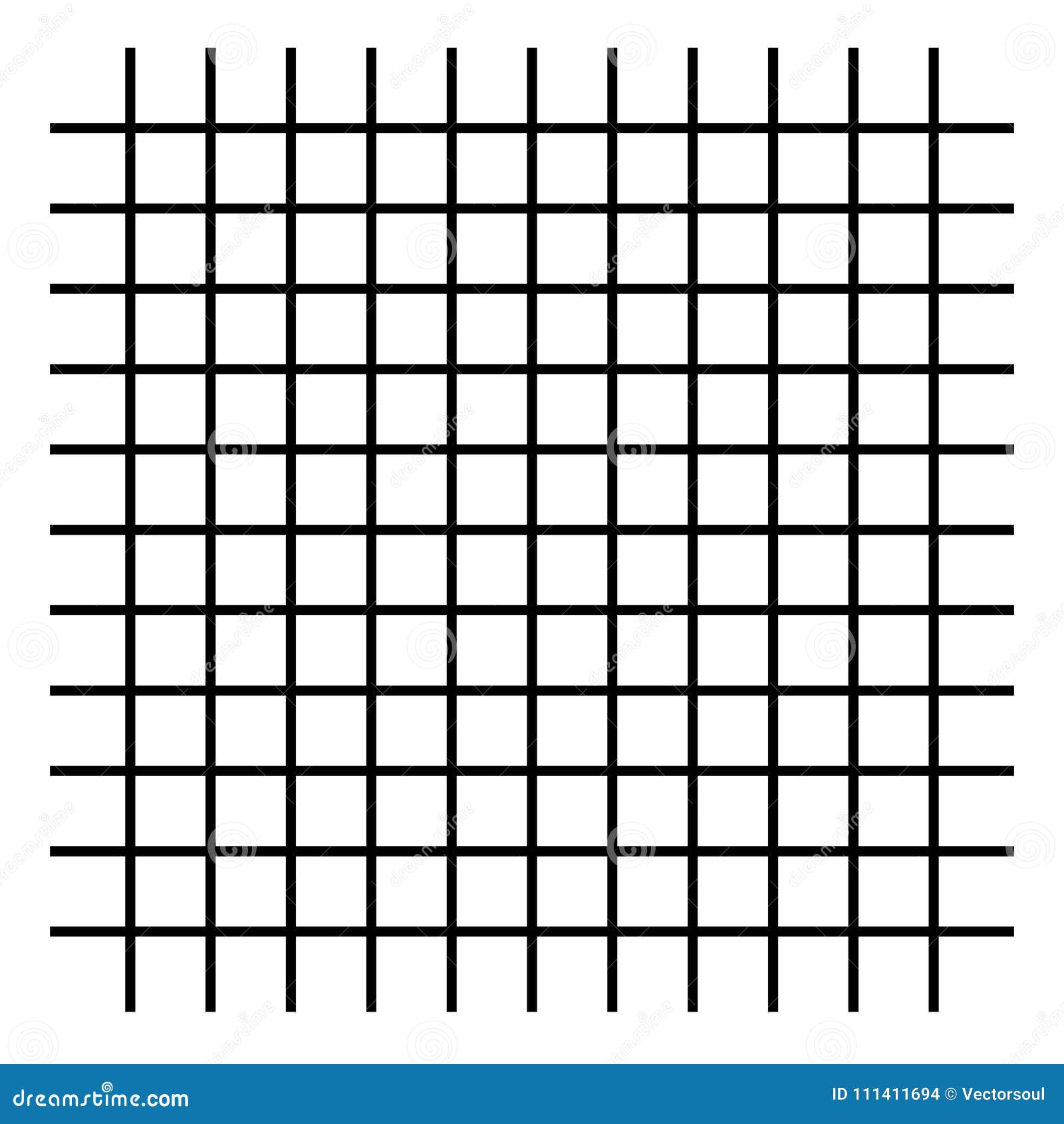 Grid, Mesh, Intersecting Lines Isolated on White Stock Vector ...