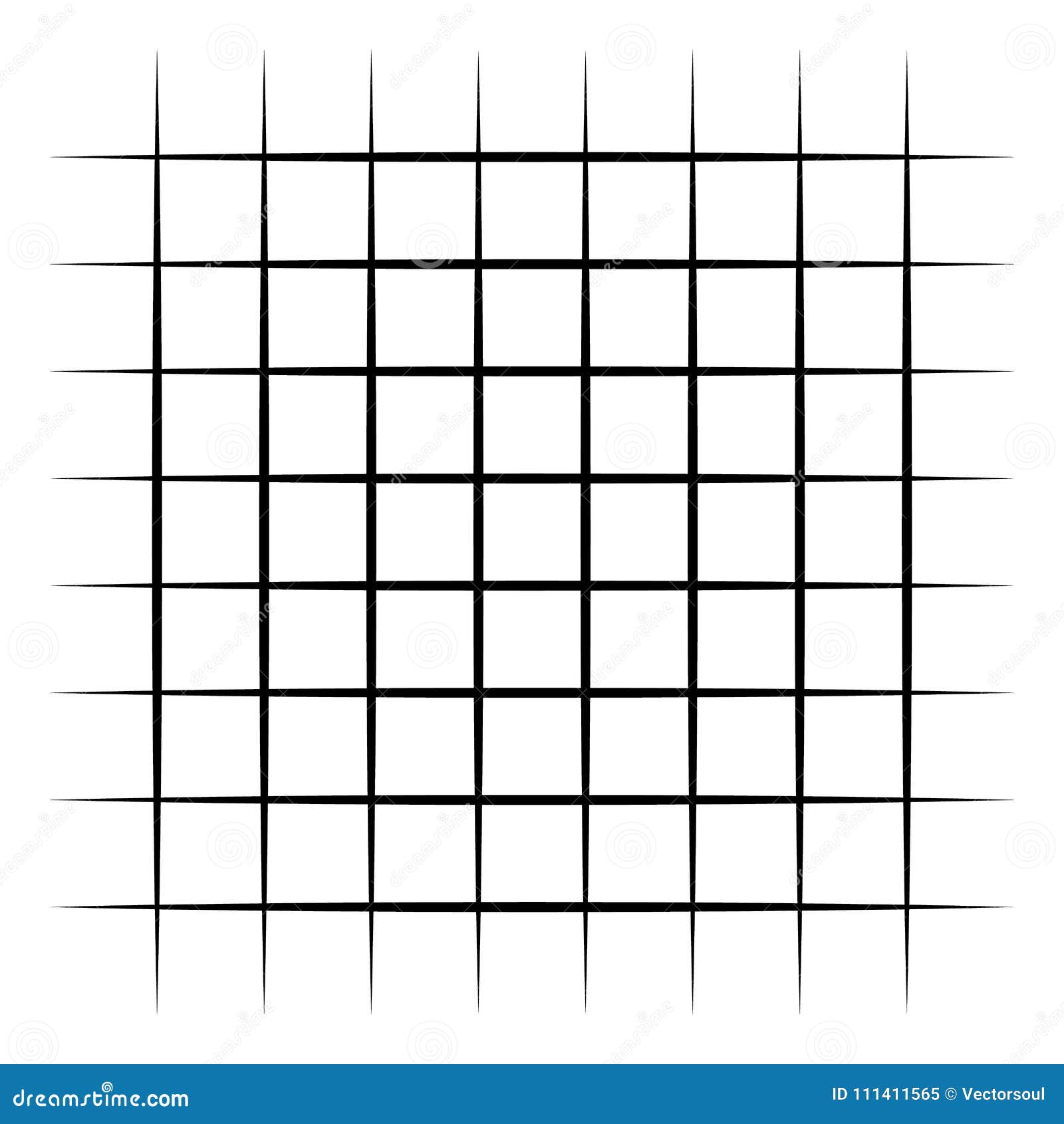 Grid, Mesh, Intersecting Lines Isolated on White Stock Vector ...