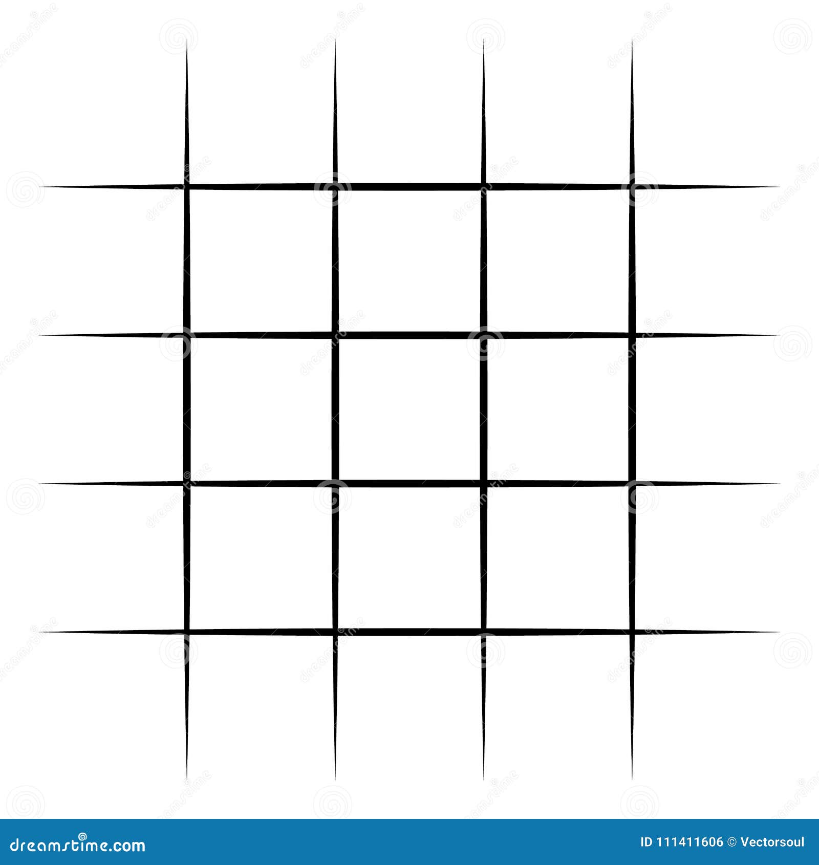 Grid, Mesh, Intersecting Lines Isolated on White Stock Vector ...