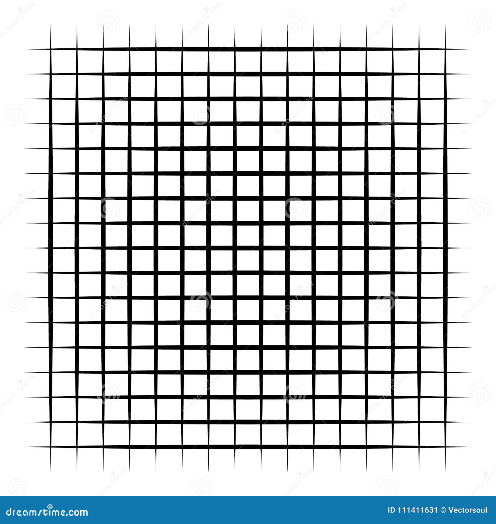 Grid, Mesh, Intersecting Lines Isolated on White Stock Vector ...