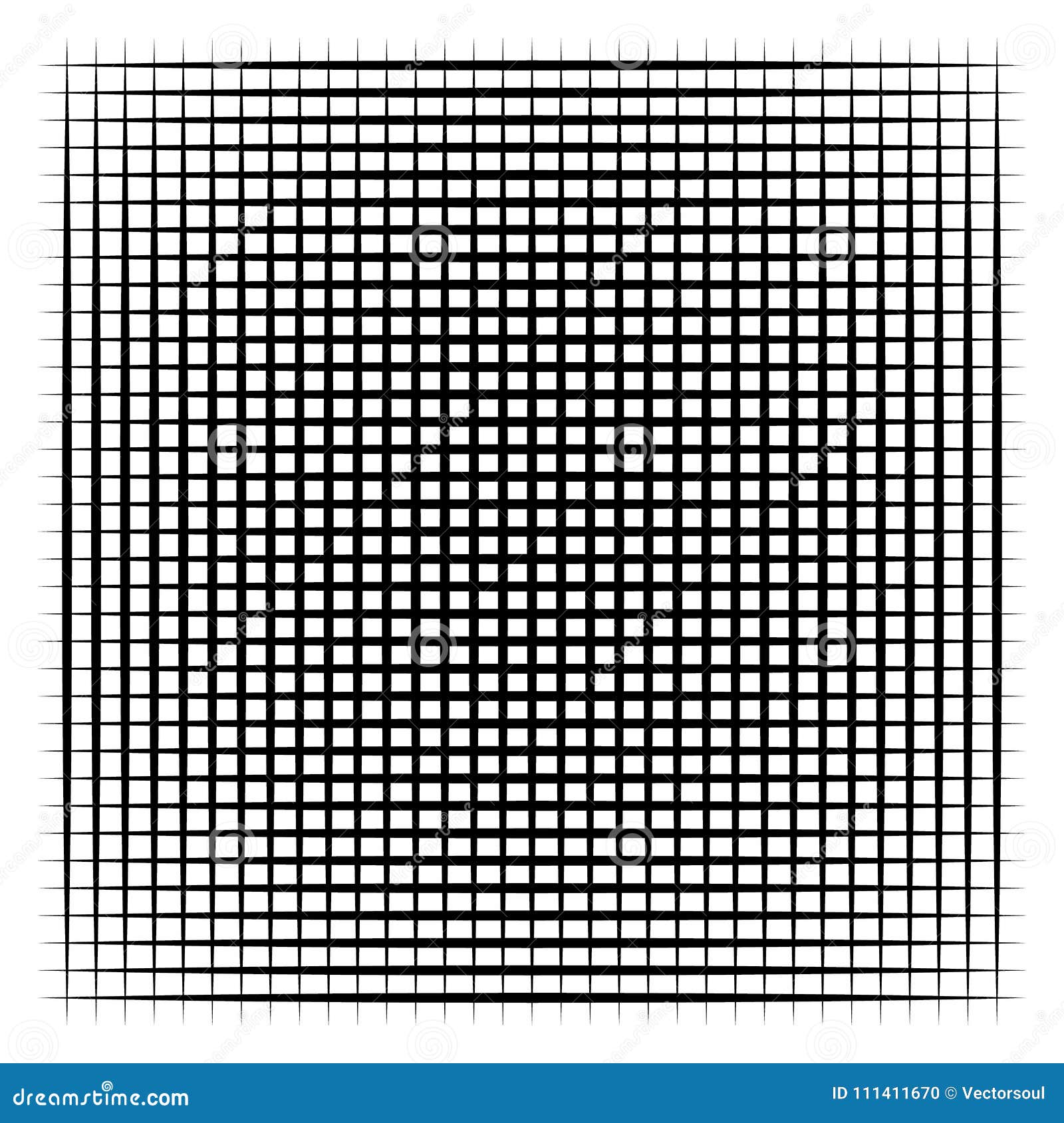Grid, Mesh, Intersecting Lines Isolated on White Stock Vector ...