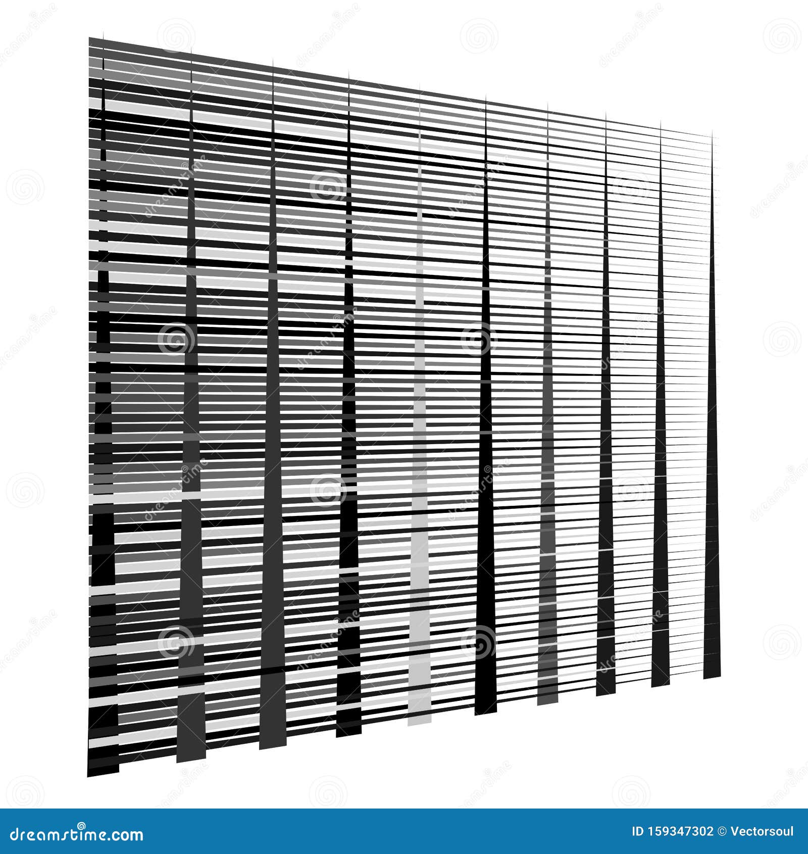 Reticulated Monochrome Background With Crossing Blending Lines And