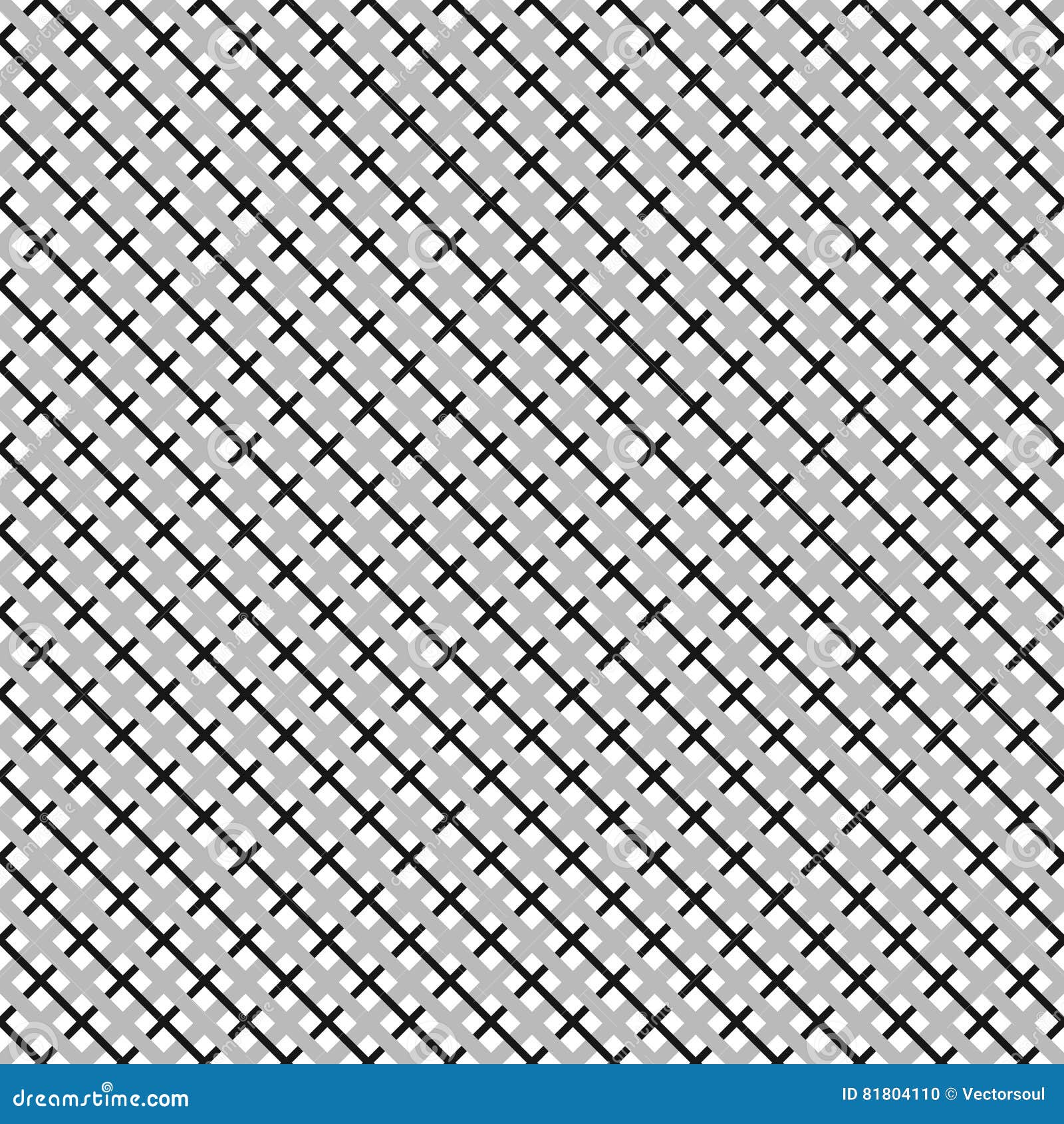 Grid, Mesh Pattern with Interlacing Lines. Cross, X Pattern Stock ...
