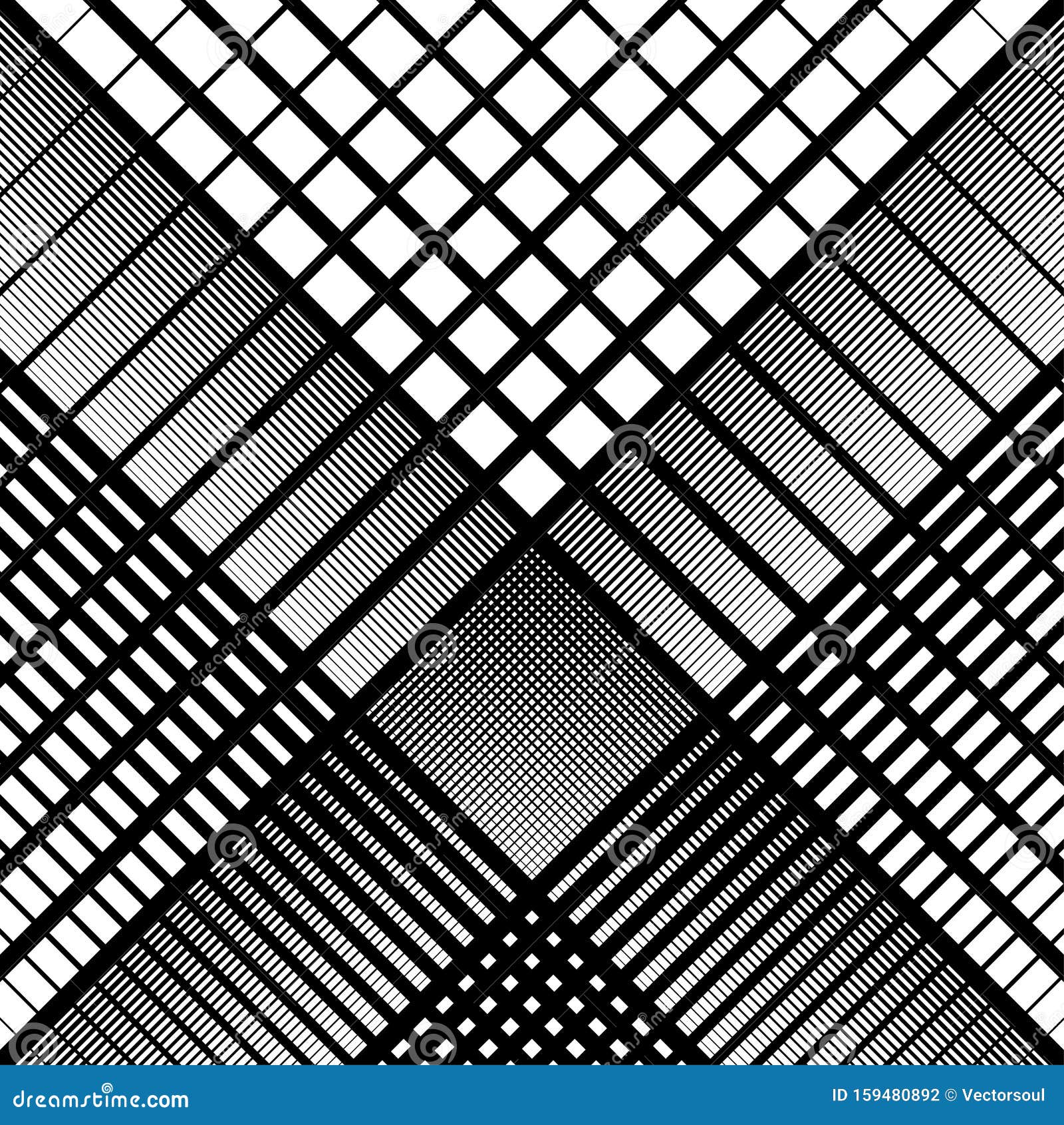 Grid, Mesh Pattern, Texture with Dynamic, Irregular Lines. Intersecting Stripes Matrix, Grating ...