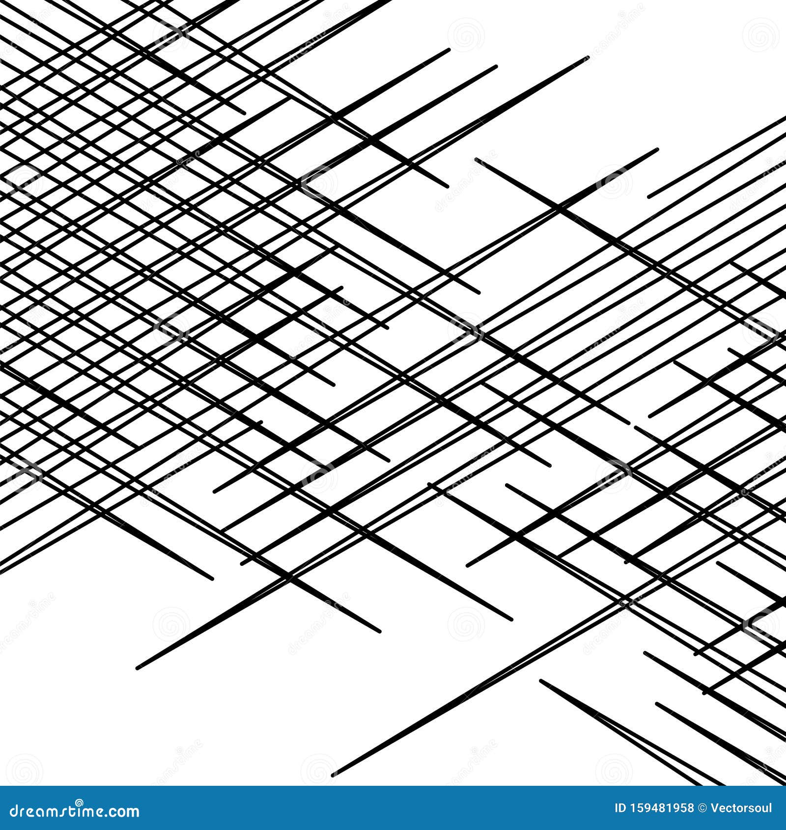 Grid, Mesh Pattern, Texture with Dynamic, Irregular Lines. Intersecting ...