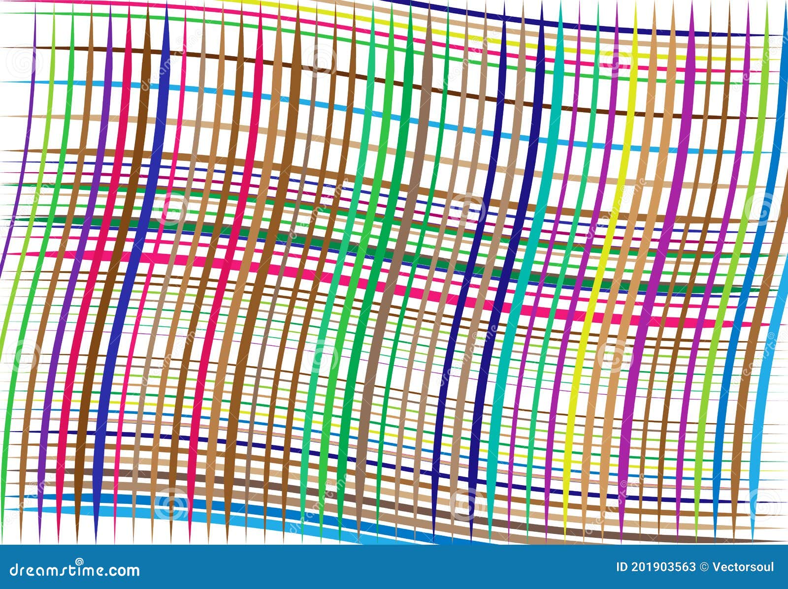 Grid, Mesh of Wavy, Undulating, Waving, Billowy Lines. Abstract ...