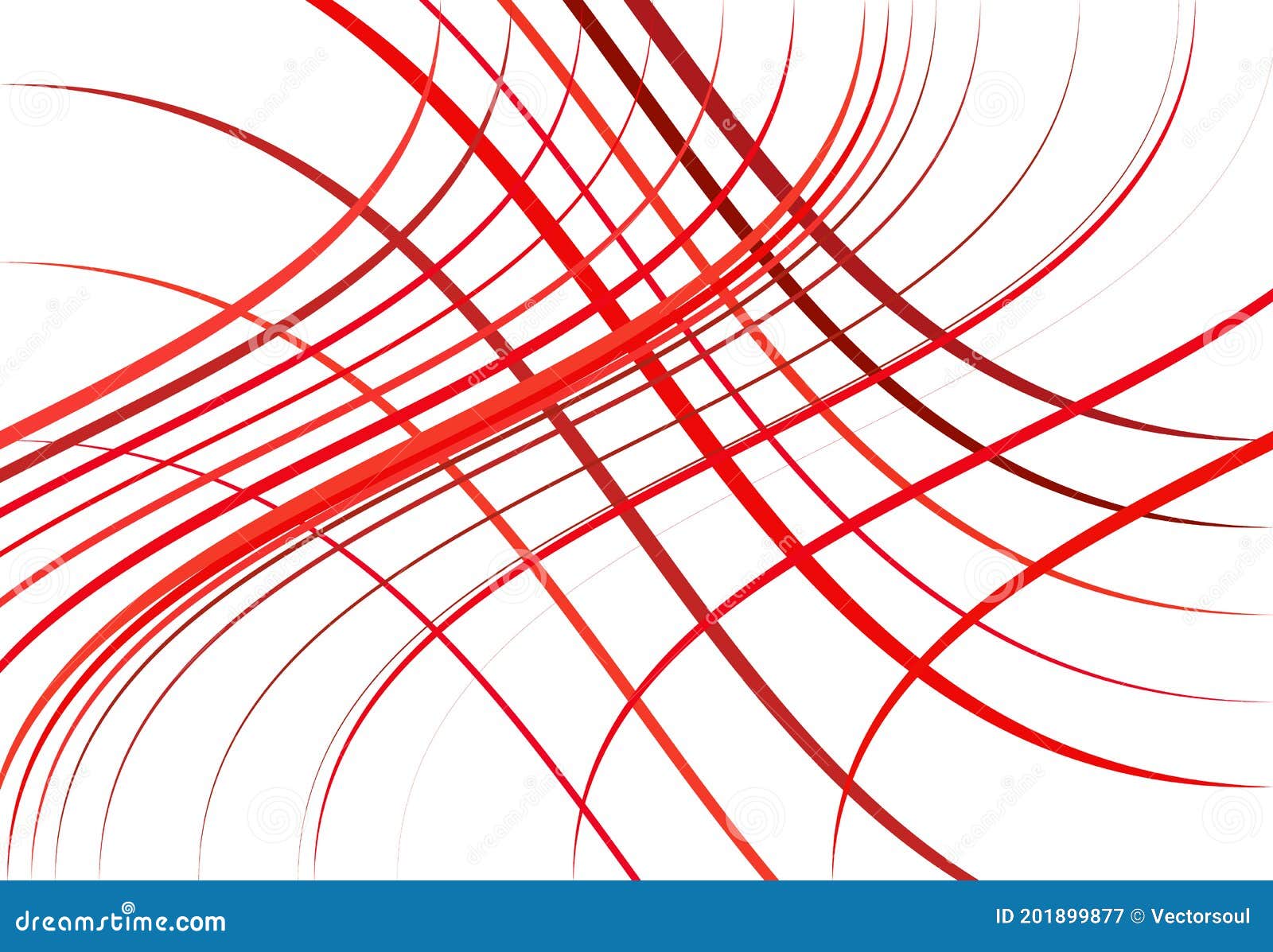 Grid, Mesh of Wavy, Undulating, Waving, Billowy Lines. Abstract ...
