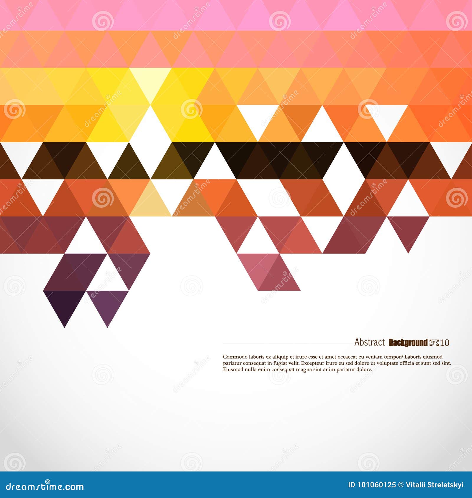 Grid Mosaic Background, Creative Design Templates Stock Illustration ...