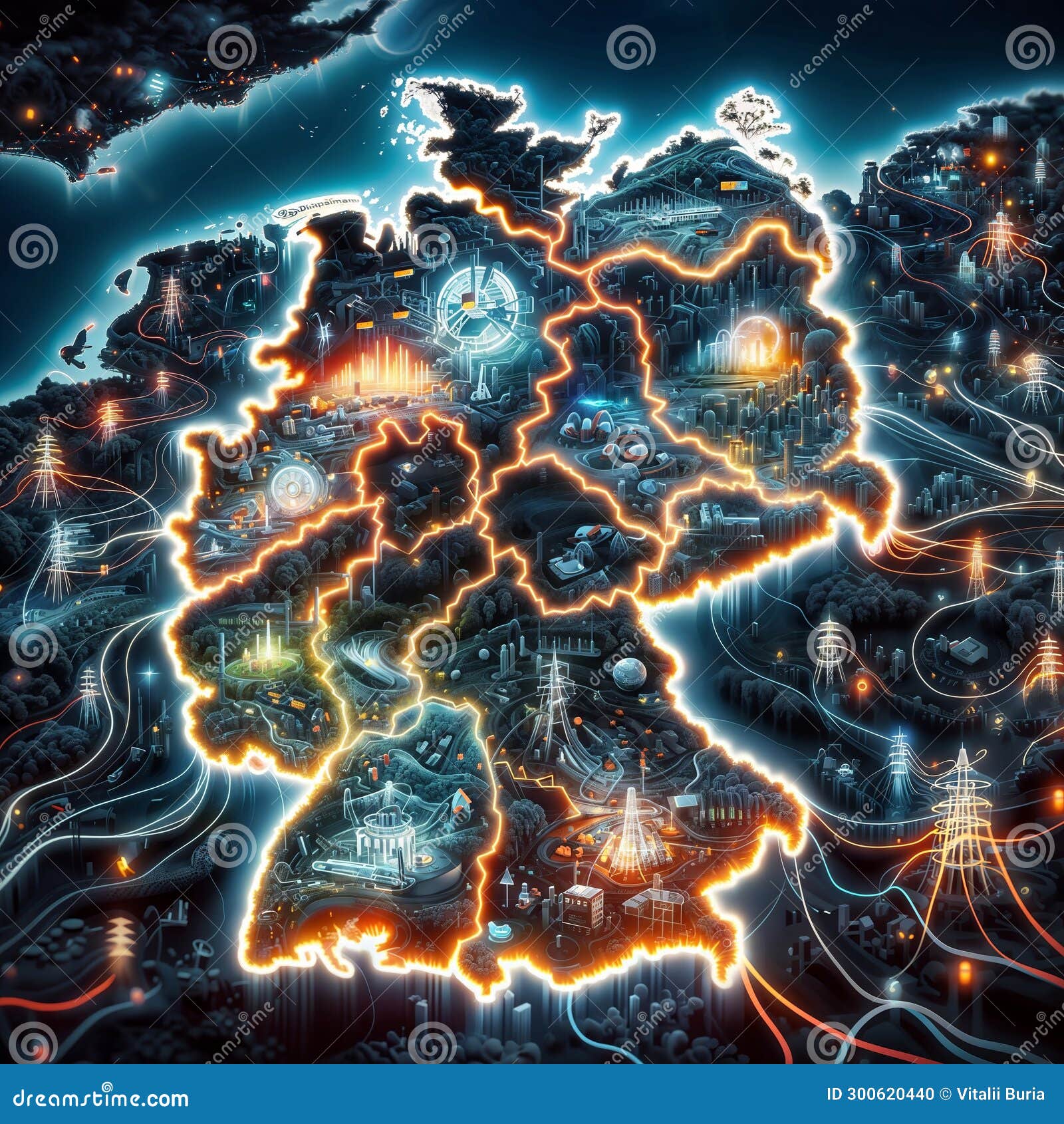 The Grid that Never Sleeps: Germany S 24/7 Power Flow Visualized ...