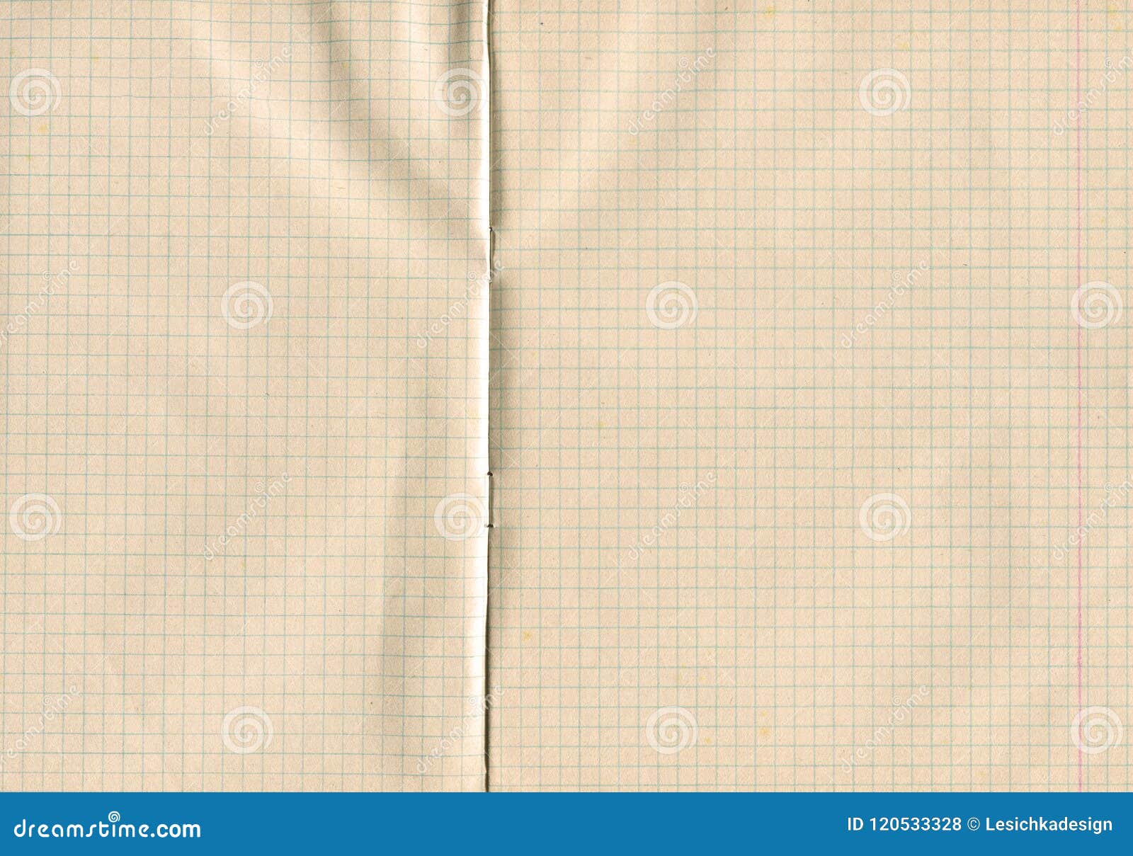 Vintage Graph Paper Background Stock Photo - Image of book, lined ...