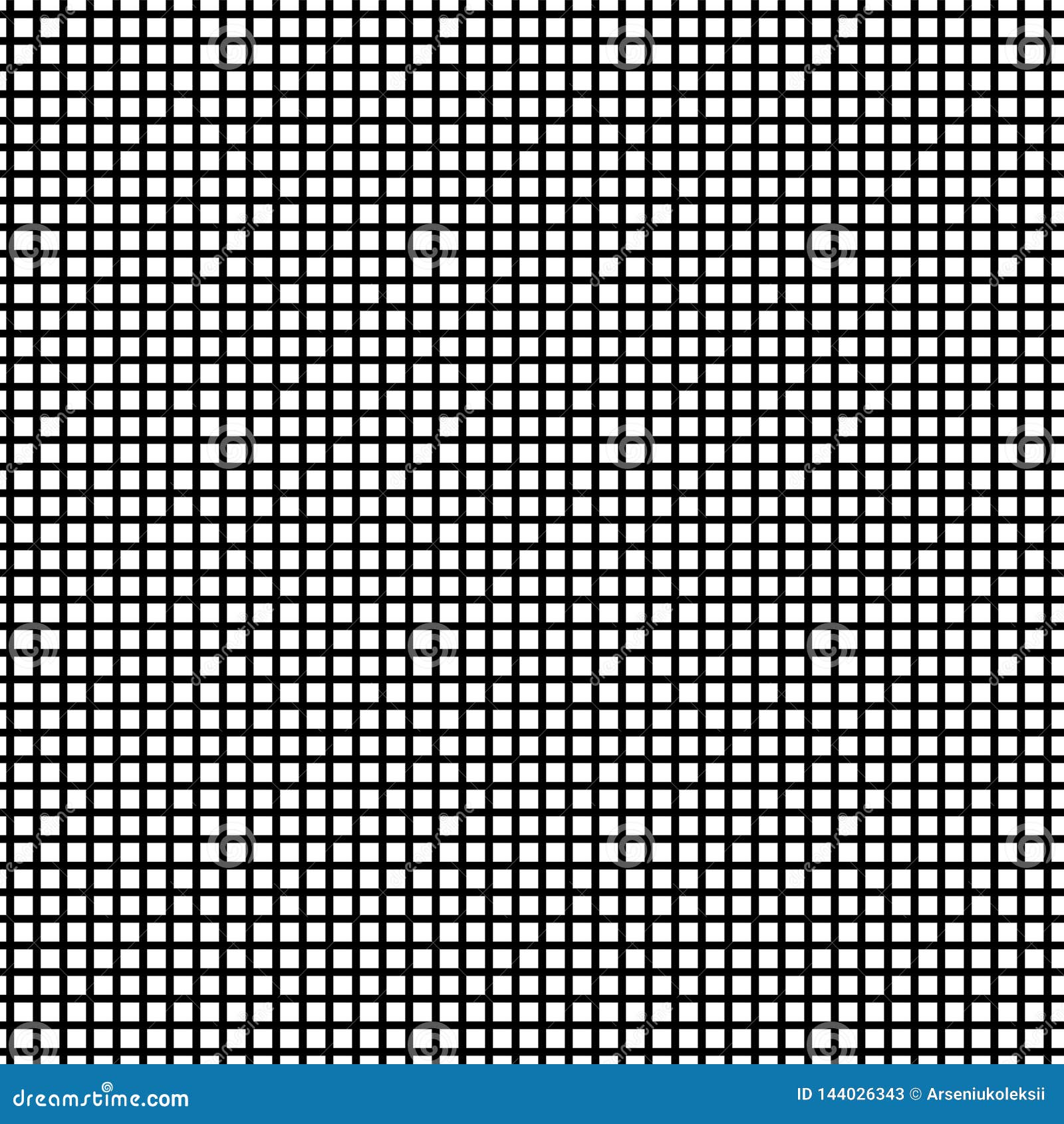 Grid Optical Illusion Seamless Pattern. Stock Vector - Illustration of ...