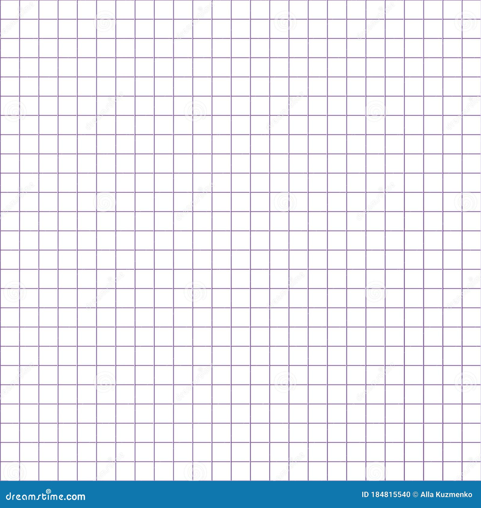 Grid Paper. Abstract Squared Background with Blue Graph. Geometric ...