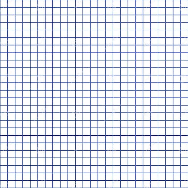 Grid Paper. Abstract Squared Background with Blue Graph Stock Vector ...
