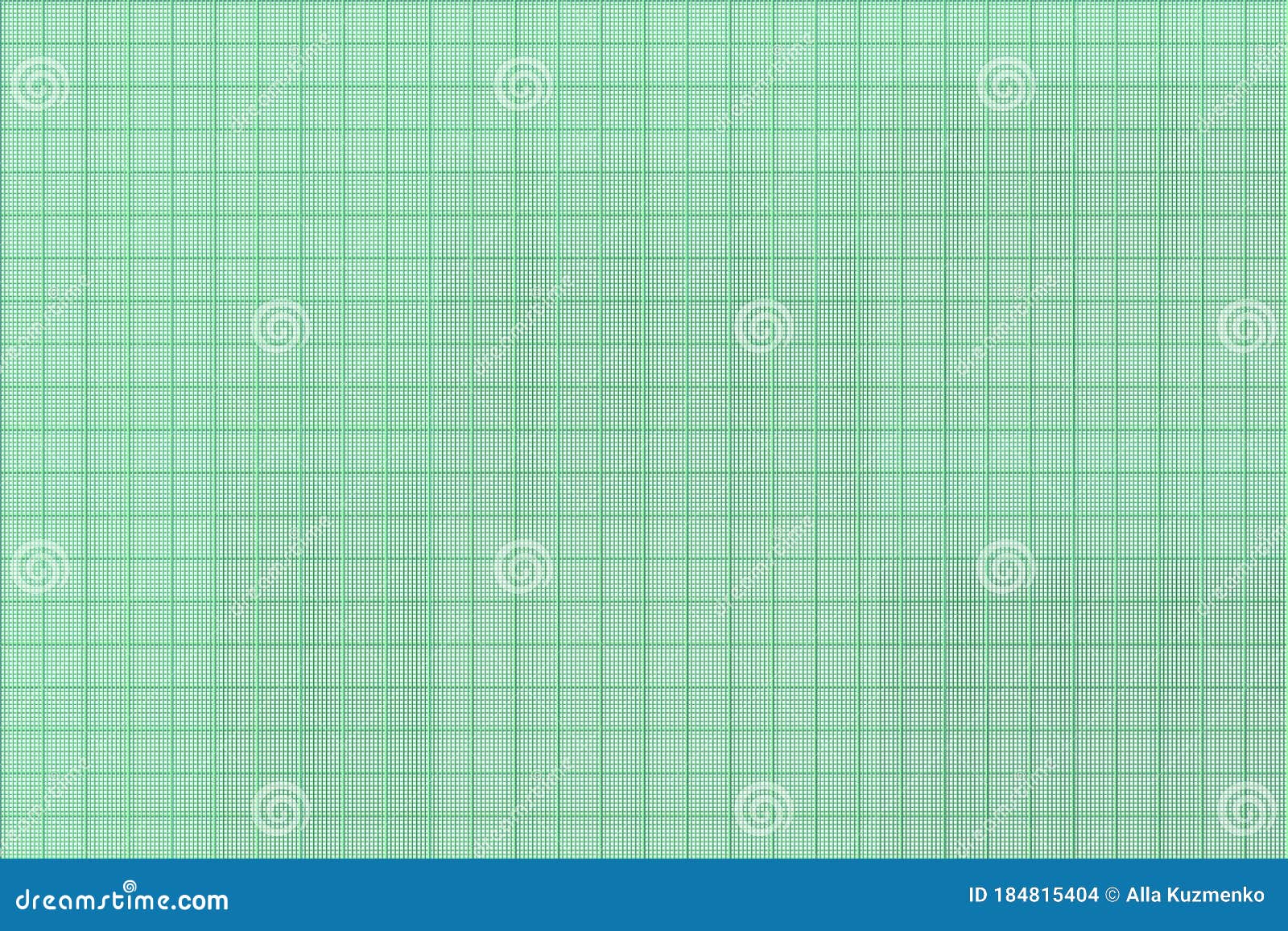 Grid Paper. Abstract Squared Background with Green Graph. Geometric ...