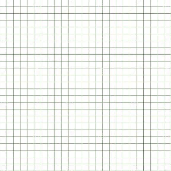 Grid Paper. Abstract Squared Background with Green Graph. Geometric ...