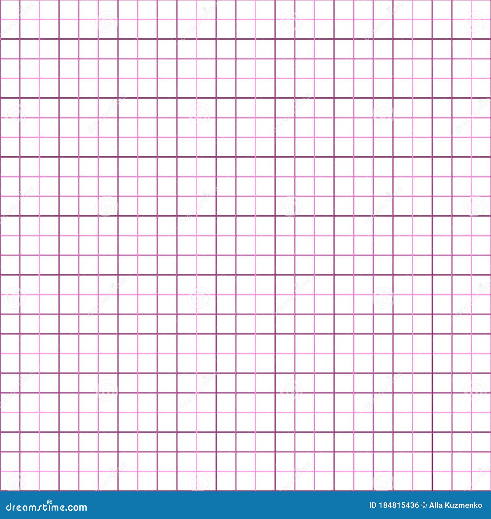 Grid Paper. Abstract Squared Background with Pink Graph. Geometric ...