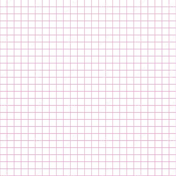 Grid Paper. Abstract Squared Background with Pink Graph. Geometric ...