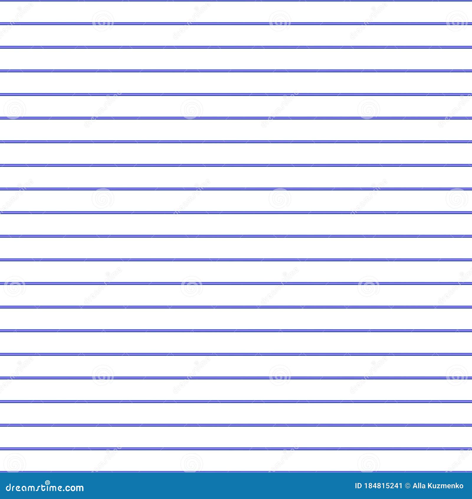 Grid Paper. Abstract Striped Background with Color Blue Horizontal ...