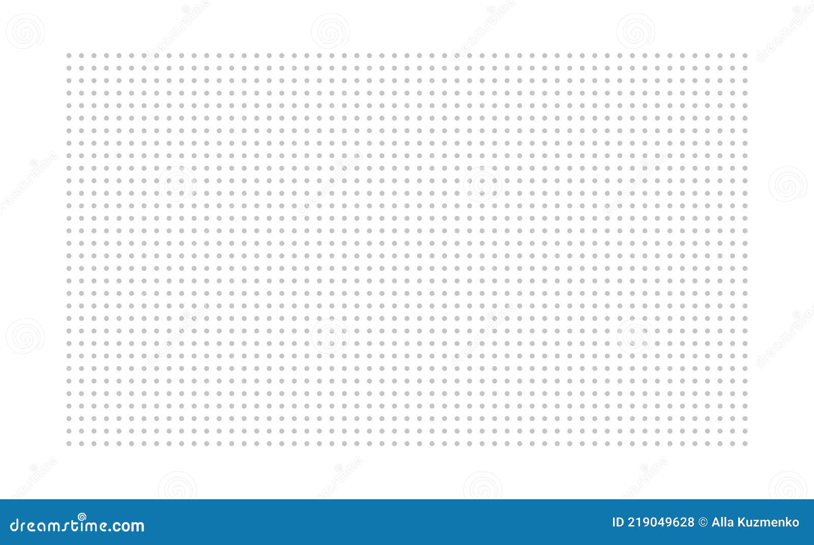 Grid Paper. Dotted Grid on White Background. Abstract Dotted ...