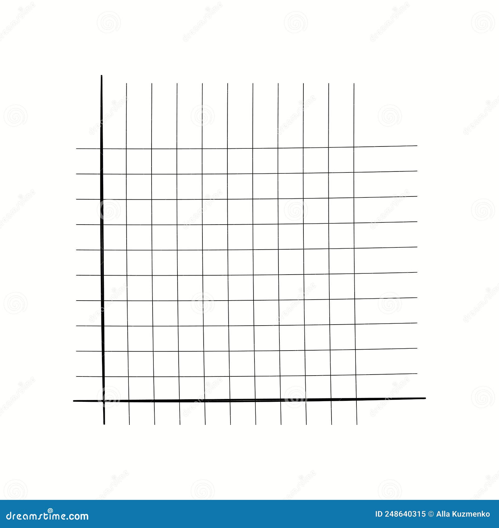 Blank X And Y Line Graph