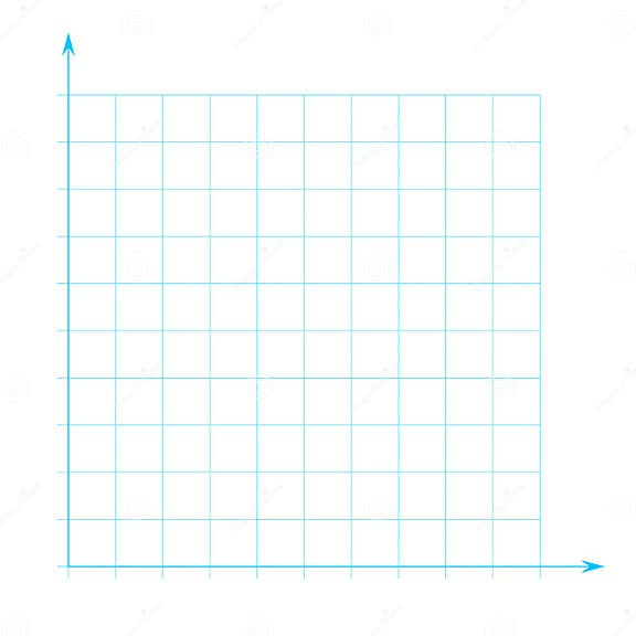 Grid Paper. Mathematical Graph. Cartesian Coordinate System with X-axis ...