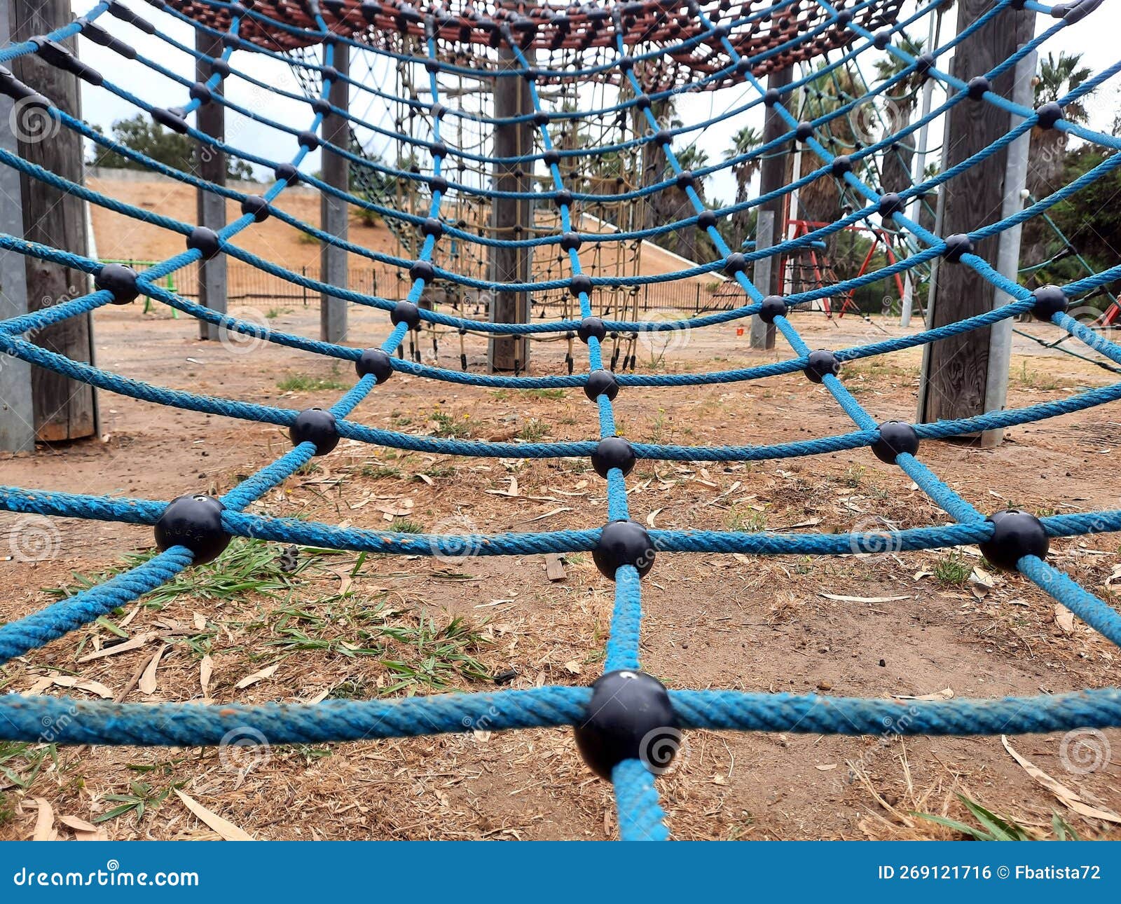 Grid Park Perspective Playground for Children Close-up Stock Photo - Image of national, public ...