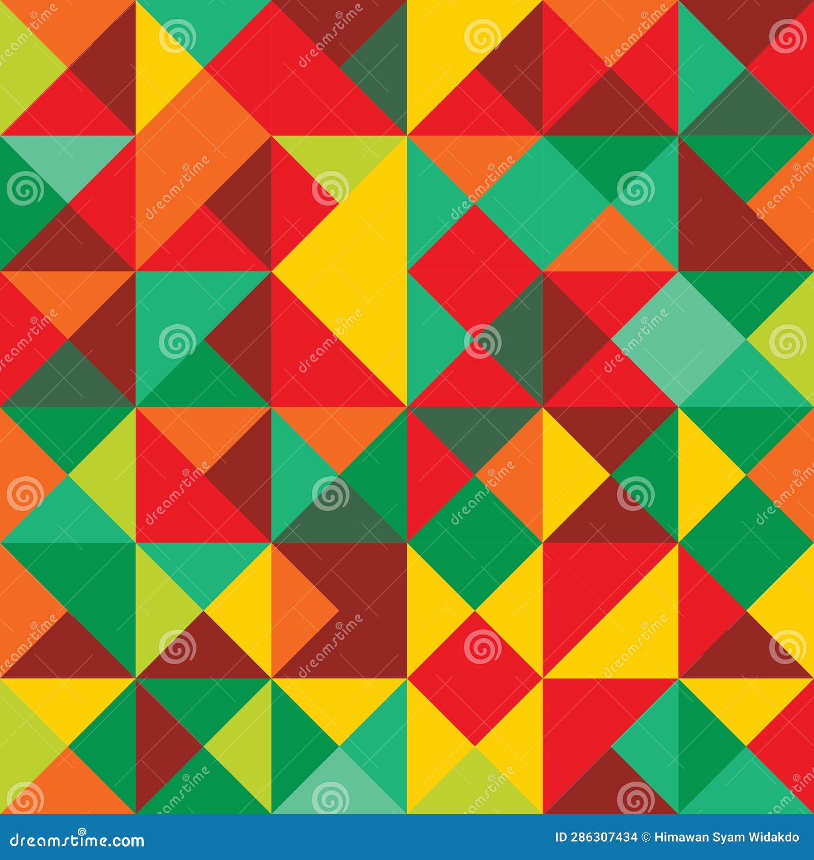 Vector Abstract Geometric Cube and Triangle Angular Colorful Pattern. Stock Vector ...