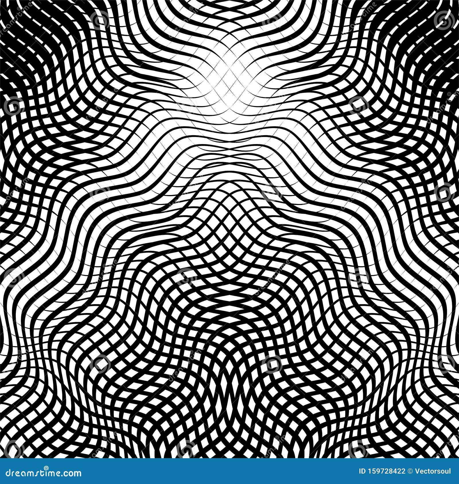 Wavy, Waving Lines. Zig-zag, Criss-cross Lines Vector Illustration ...
