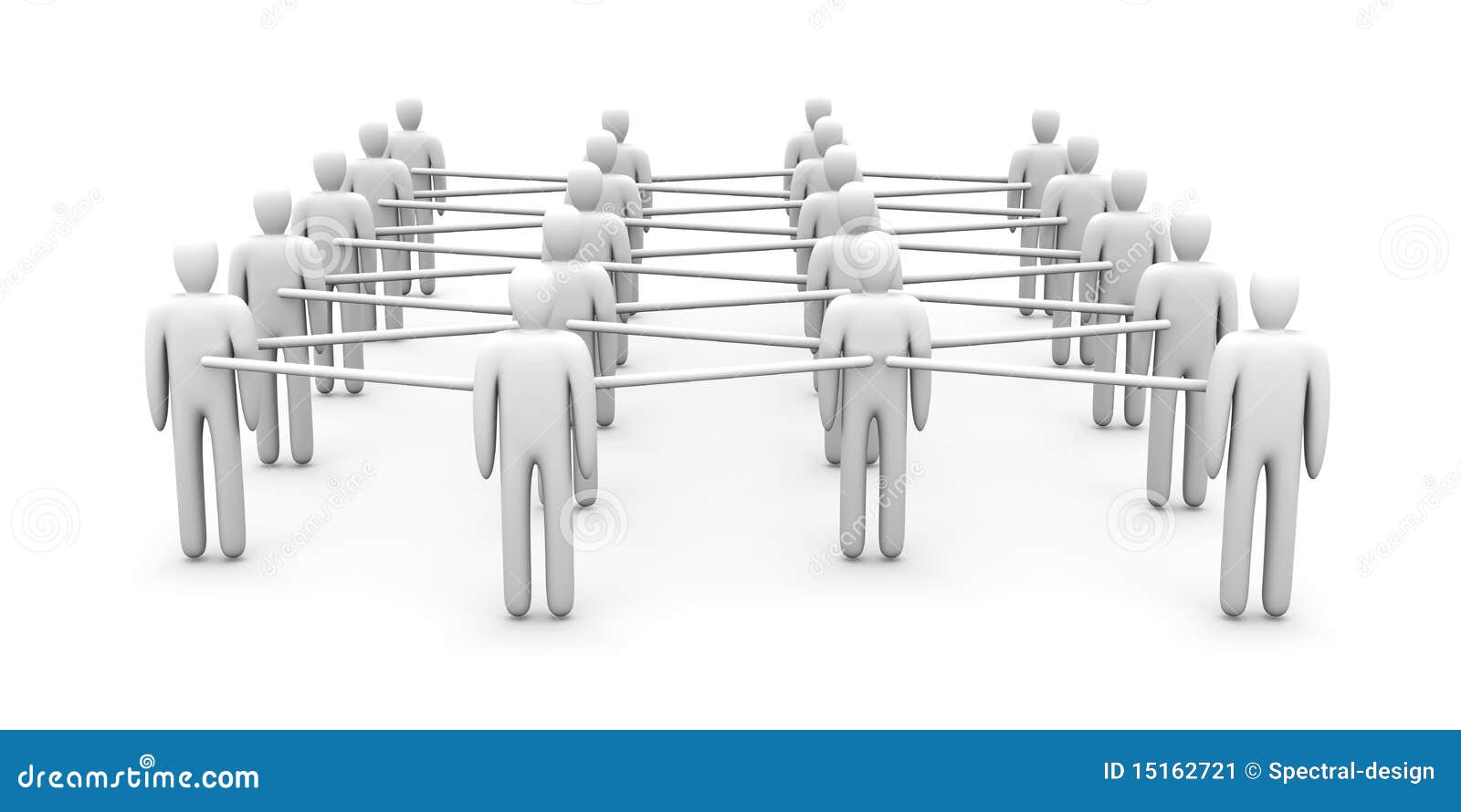 Grid People stock illustration. Illustration of gang - 15162721