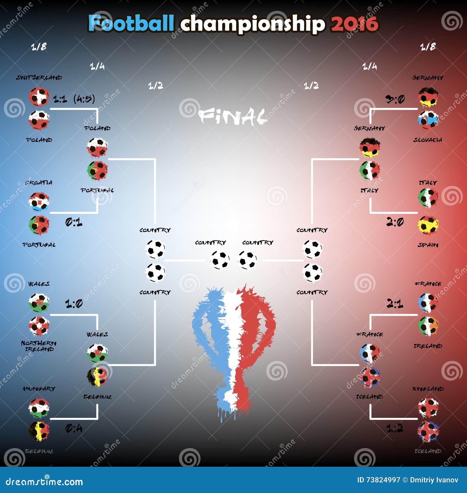 The Grid Playoff Football 2016 Stock Vector - Illustration of score ...
