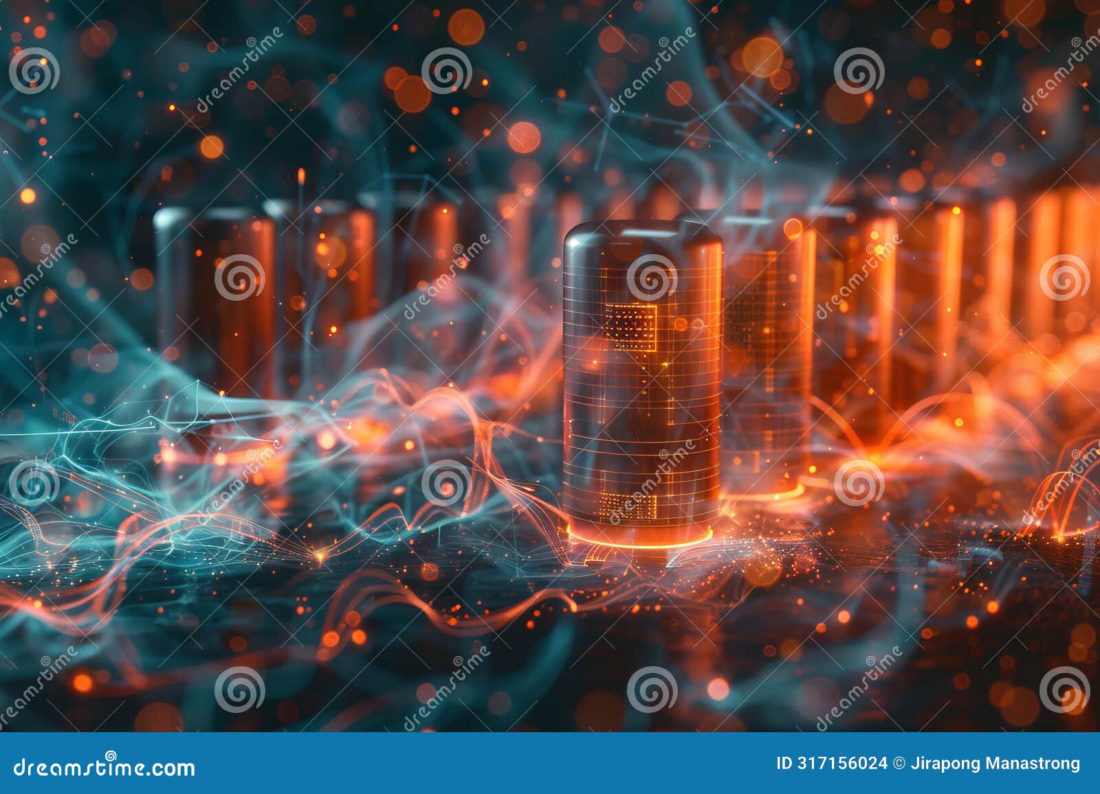 A Grid of Rectangular Batteries Electrons of Power and Innovation To ...