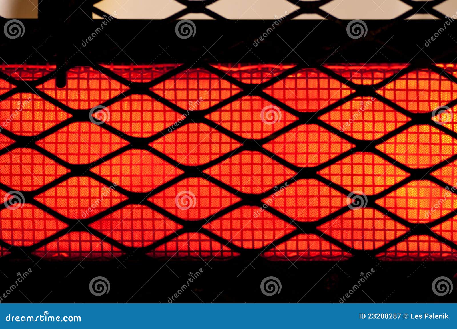 Grid of red hot wires stock image. Image of wire, grid - 23288287