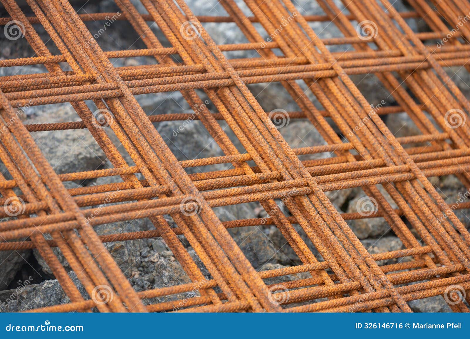 Stacked Rebar Grids Royalty-Free Stock Photo | CartoonDealer.com #30026529