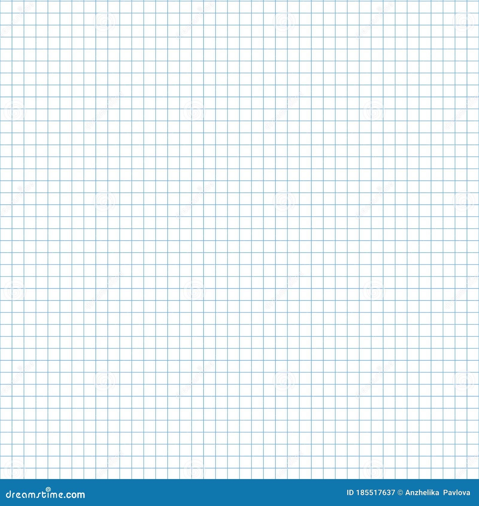 Grid Seamless Pattern. Blueprint Technical Grid Background Stock Vector ...