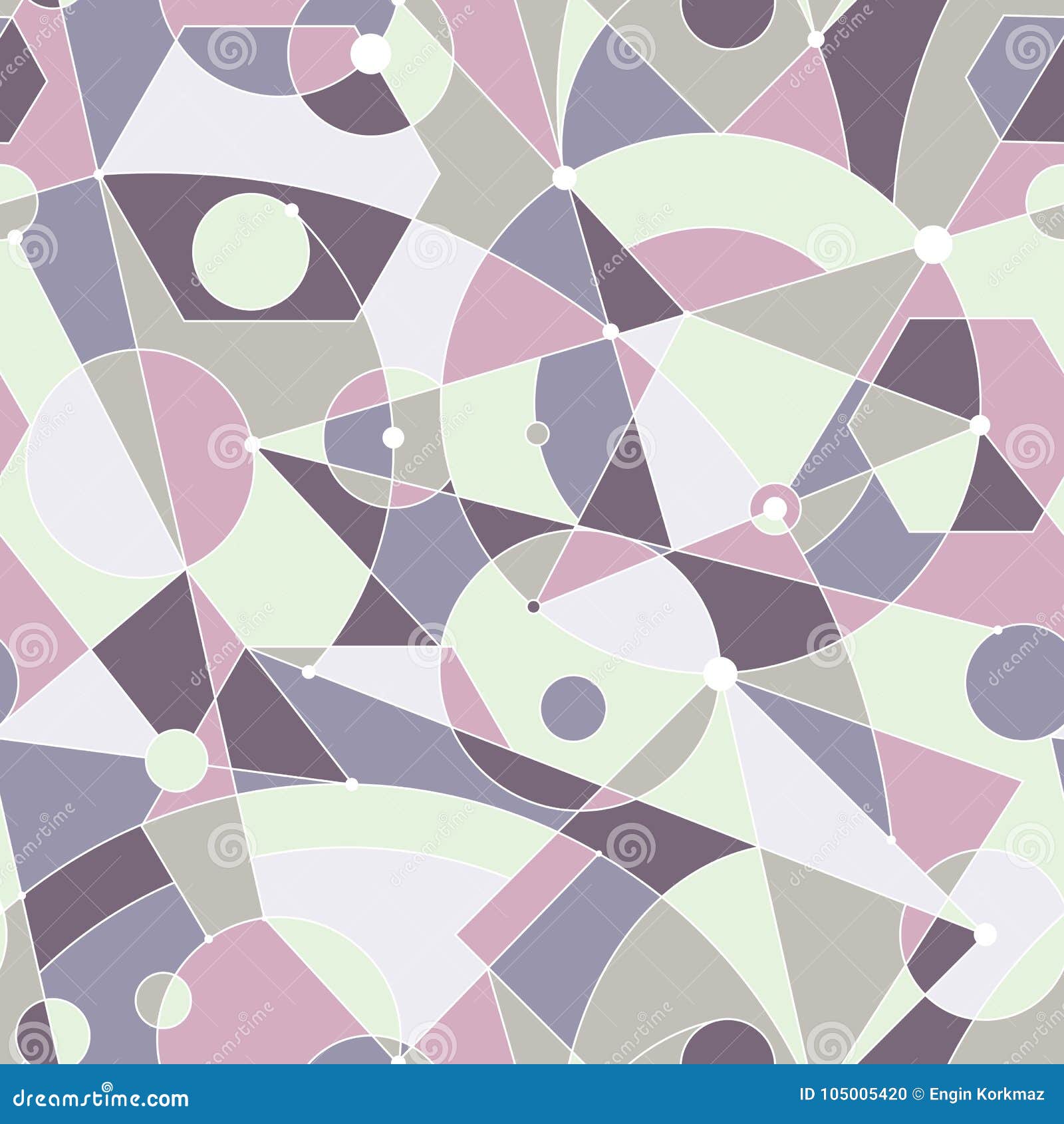 Grid Seamless Pattern With Random Geometric Shapes And Lines Stock ... Grid Seamless Pattern With Random Geometric Shapes And Lines Stock ...