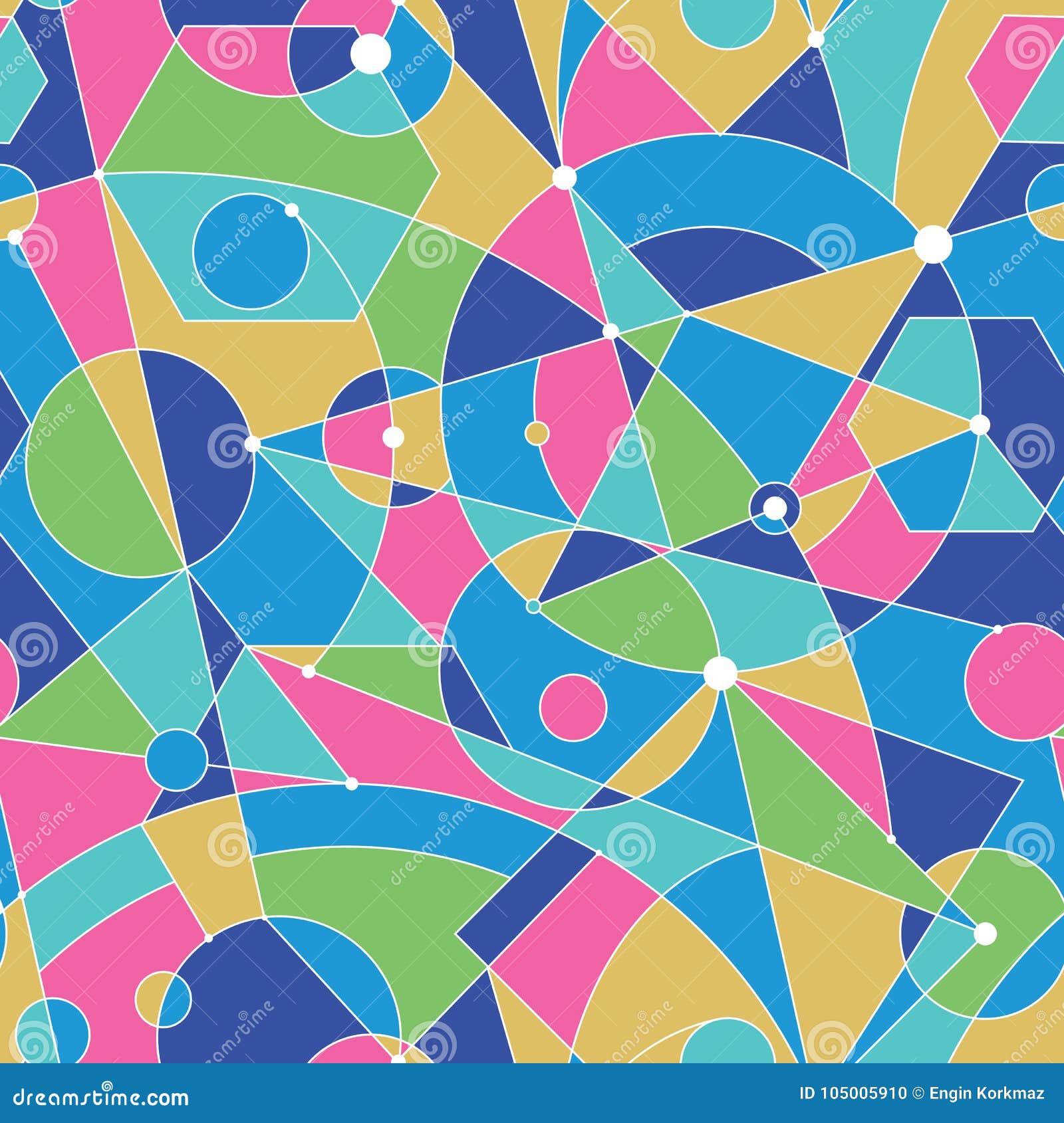 Grid Seamless Pattern with Random Geometric Shapes and Lines Stock ... Grid Seamless Pattern with Random Geometric Shapes and Lines Stock ...