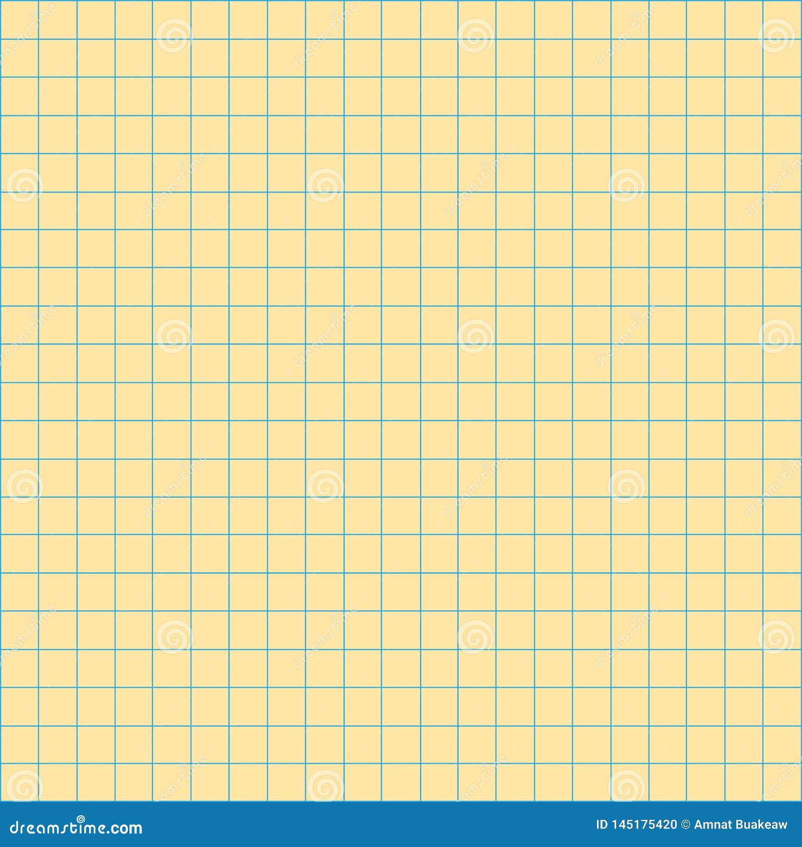 Grid Square Graph Line Full Page on Yellow Paper Background, Paper Grid ...