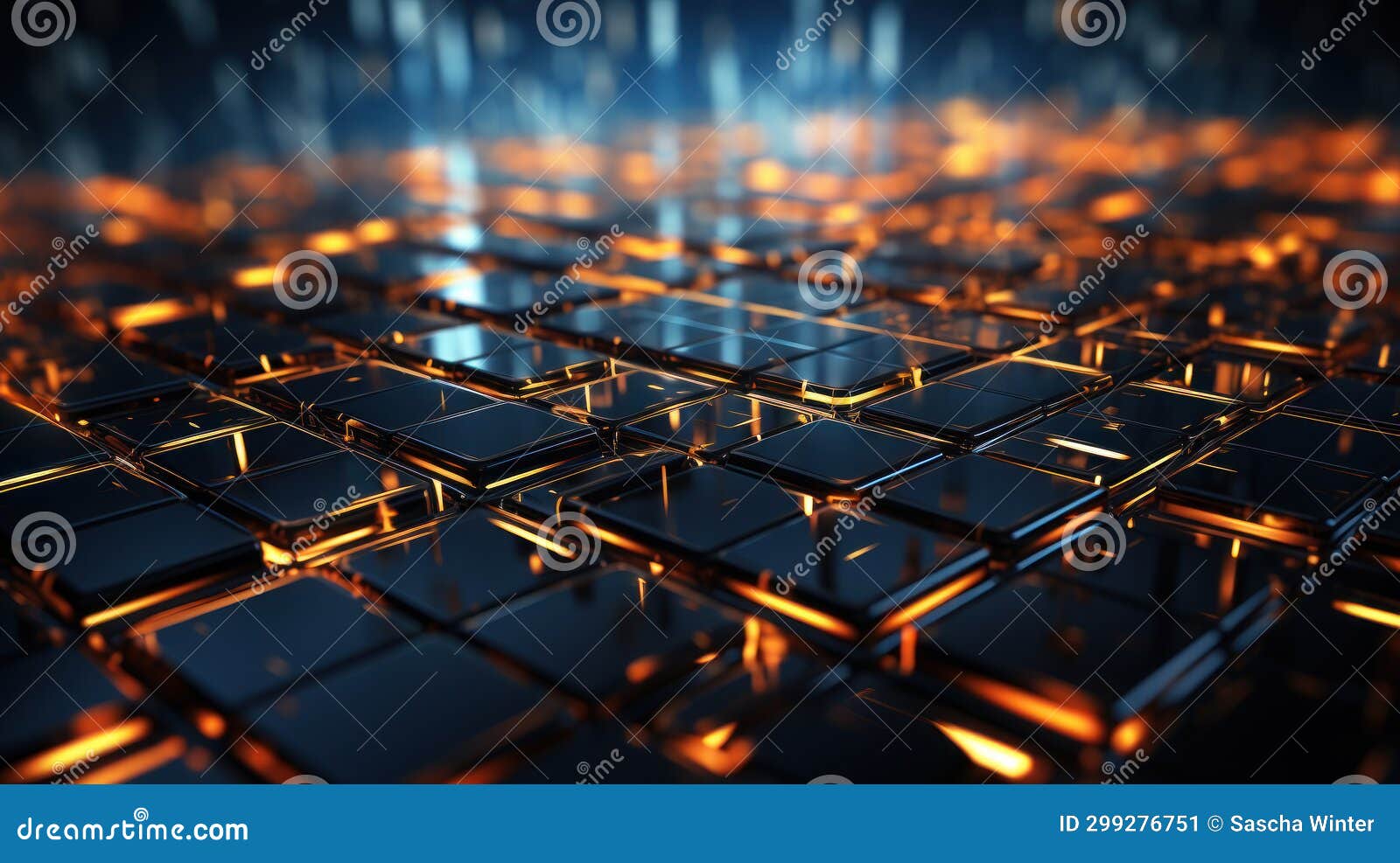 Grid Symphony: Minimalist Elegance Stock Image - Image of seamless ...