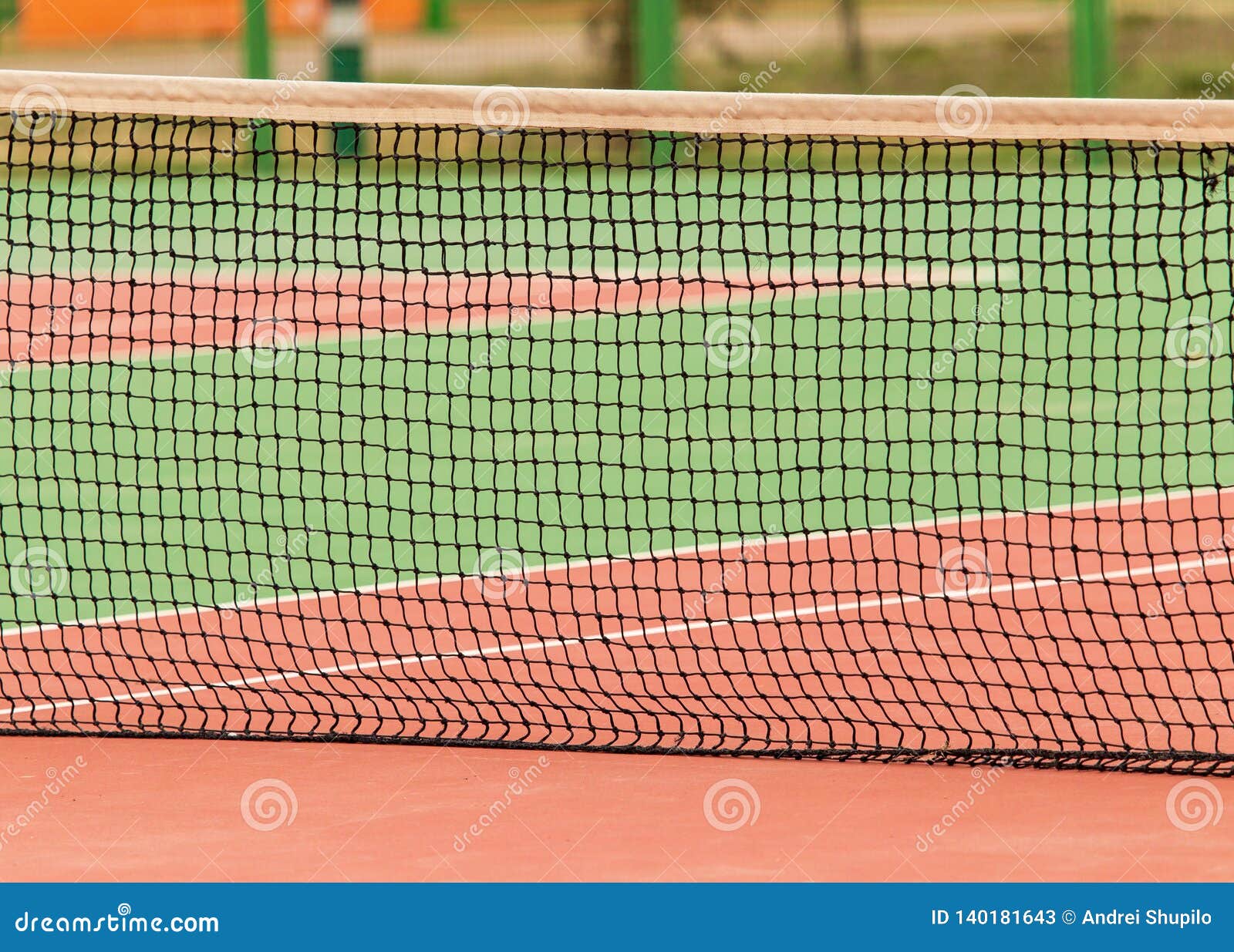 Grid on the Tennis Court As a Background Stock Image - Image of ...