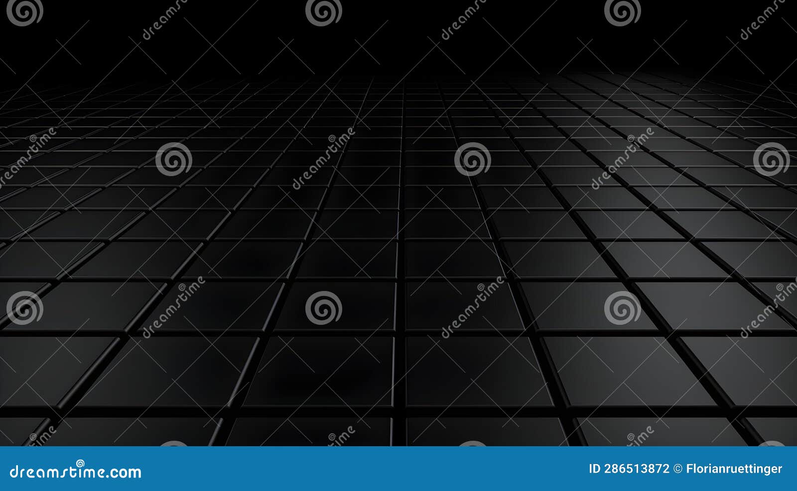 Grid Texture in Black Colors. Futuristic Background Stock Illustration ...