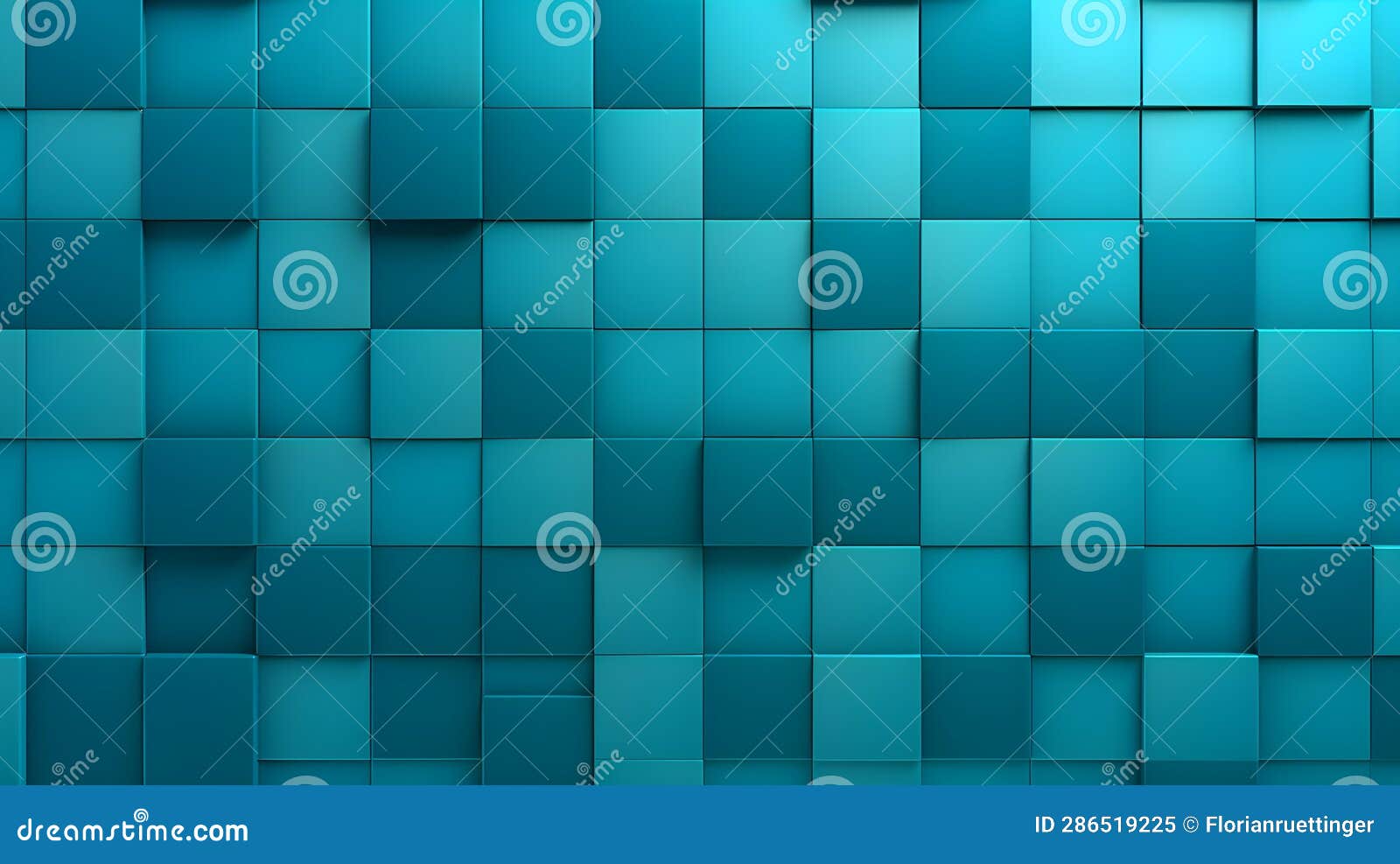Grid Texture in Cyan Colors. Futuristic Background Stock Illustration ...