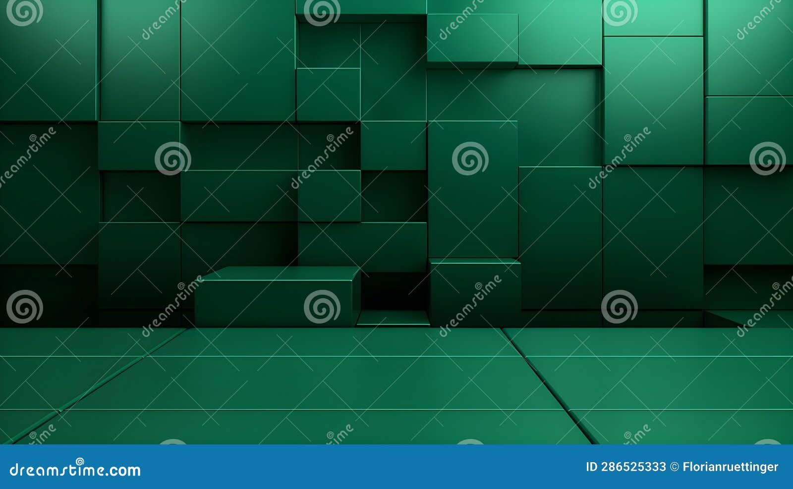 Grid Texture in Green Colors. Futuristic Background Stock Illustration ...