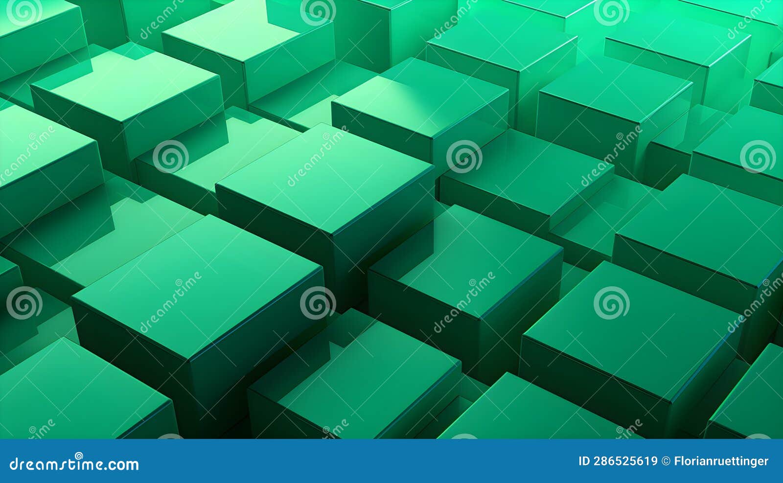 Grid Texture in Green Colors. Futuristic Background Stock Illustration ...
