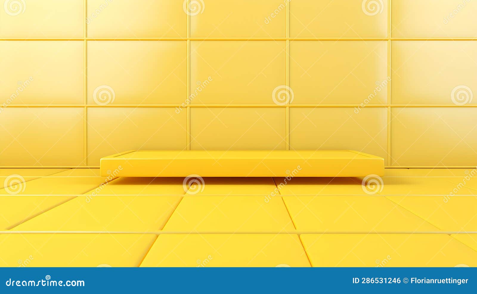Grid Texture in Light Yellow Colors. Futuristic Background Stock ...
