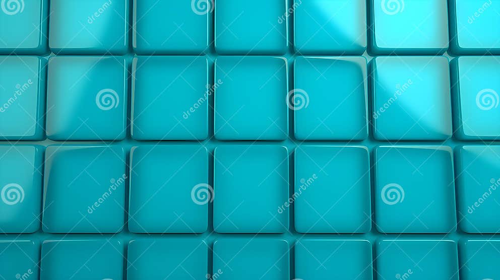 Grid Texture in Turquoise Colors. Futuristic Background Stock ...