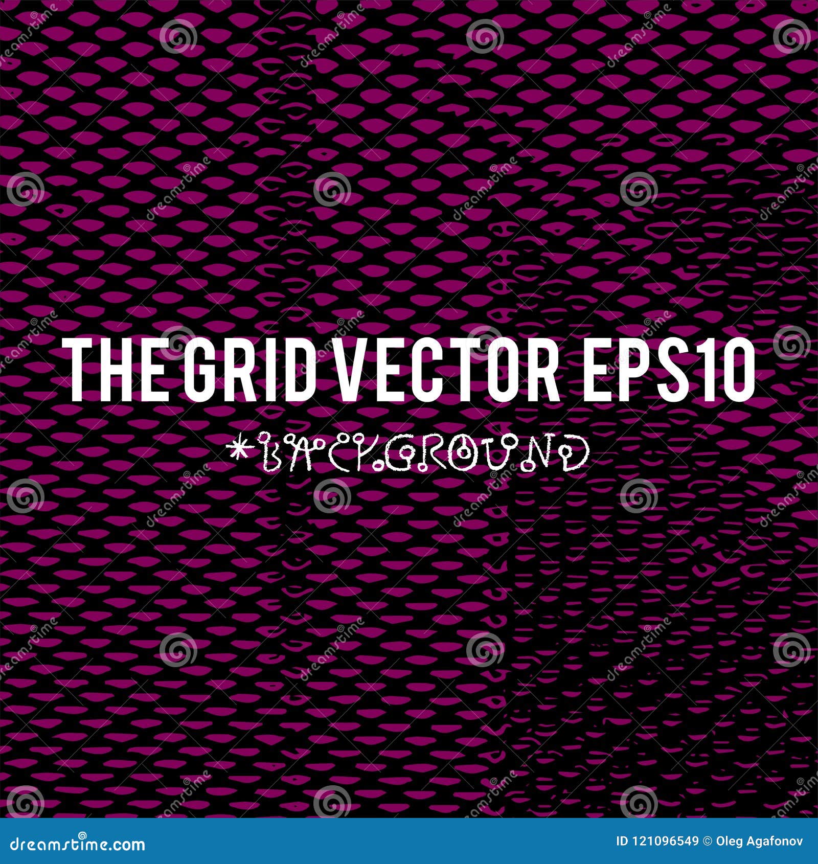 The Grid Vector Background with Grunge Texture Stock Vector ...
