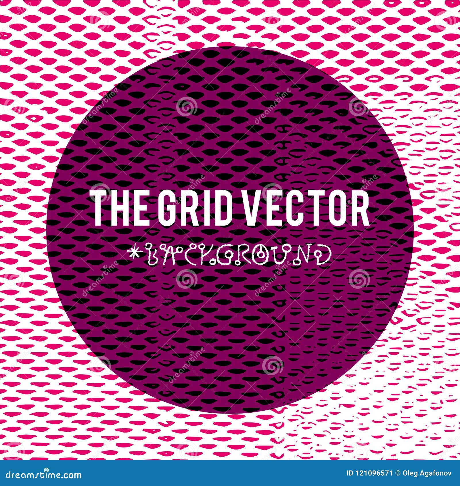 The Grid Vector Background with Grunge Texture Stock Vector ...
